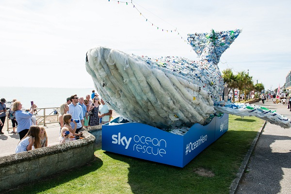 ‘PLASTICUS’, THE PLASTIC WHALE, COMPLETES ITS TOUR OF THE UK | Sky Group