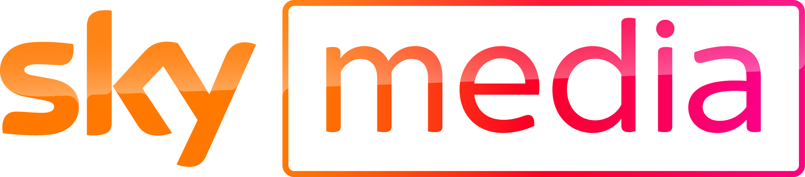 Sky Media Logo Brand Design Sky Creative