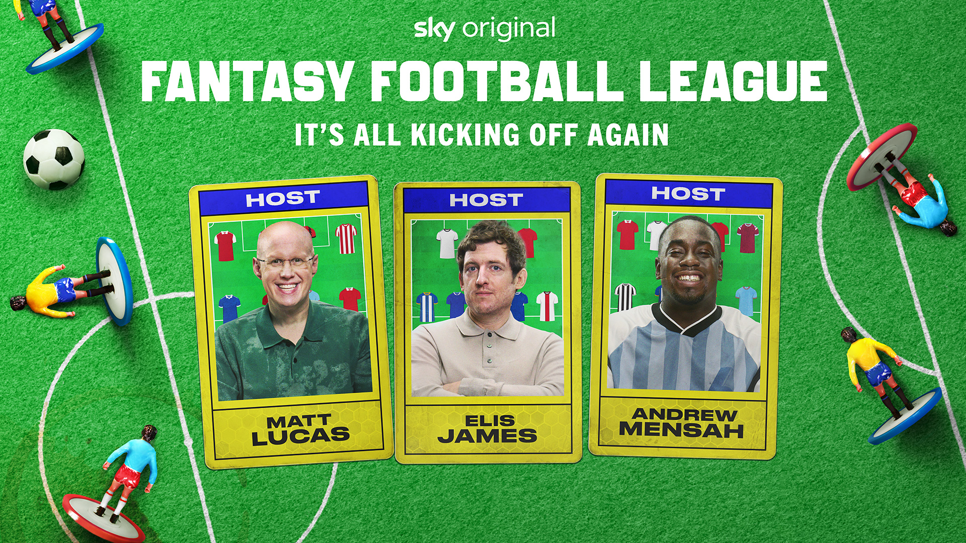 Fantasy Football League returns for a second season, kicking off on Sky ...