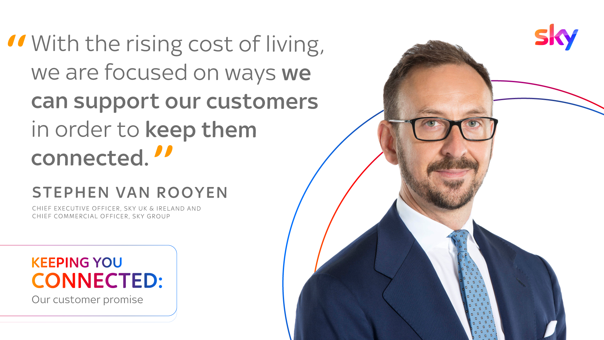 Keeping you connected: our promise to customers | Sky Group