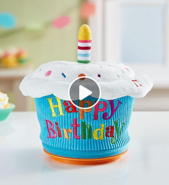 Animated Birthday Cupcake with Cheryl's Cookies | 1800Flowers