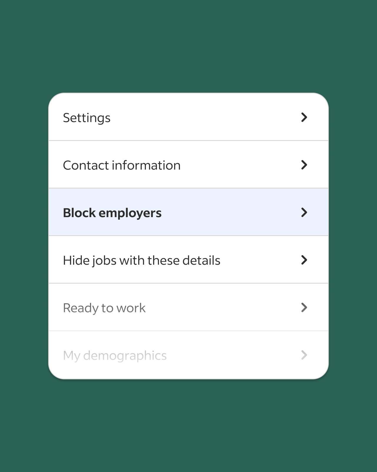 Build a profile on Indeed