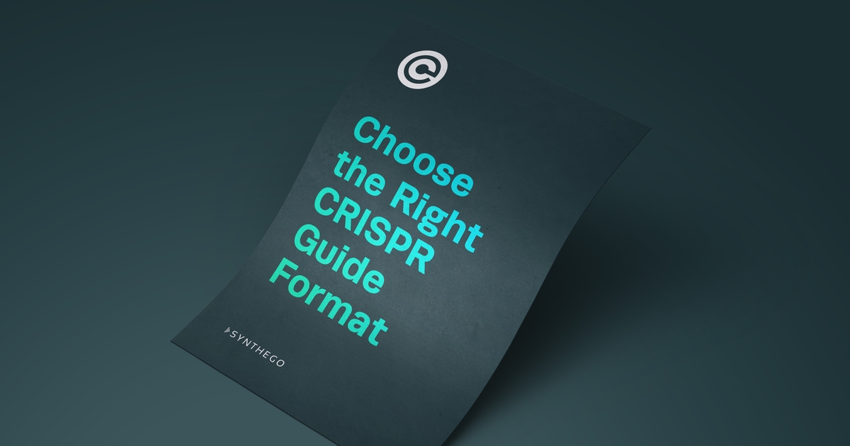 Choose the Right CRISPR Guide Format Choose the Right CRISPR Guide Format