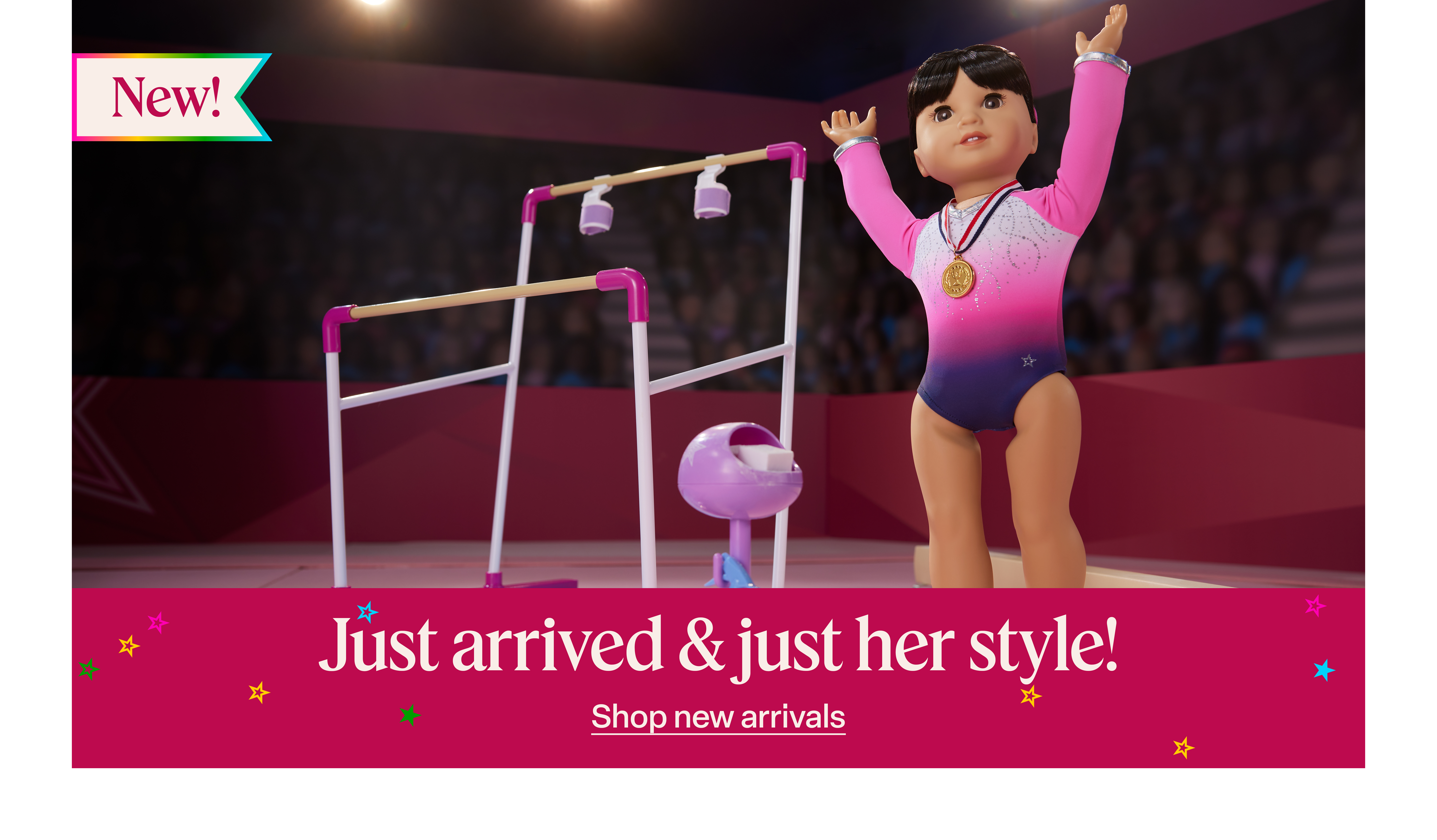 Western Flowers Denim Jumpsuit for Dolls | American Girl®