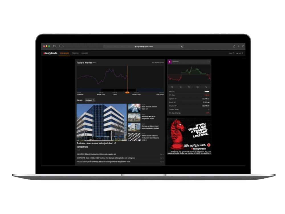 tastytrade Online Trading Platforms: Mobile & Desktop