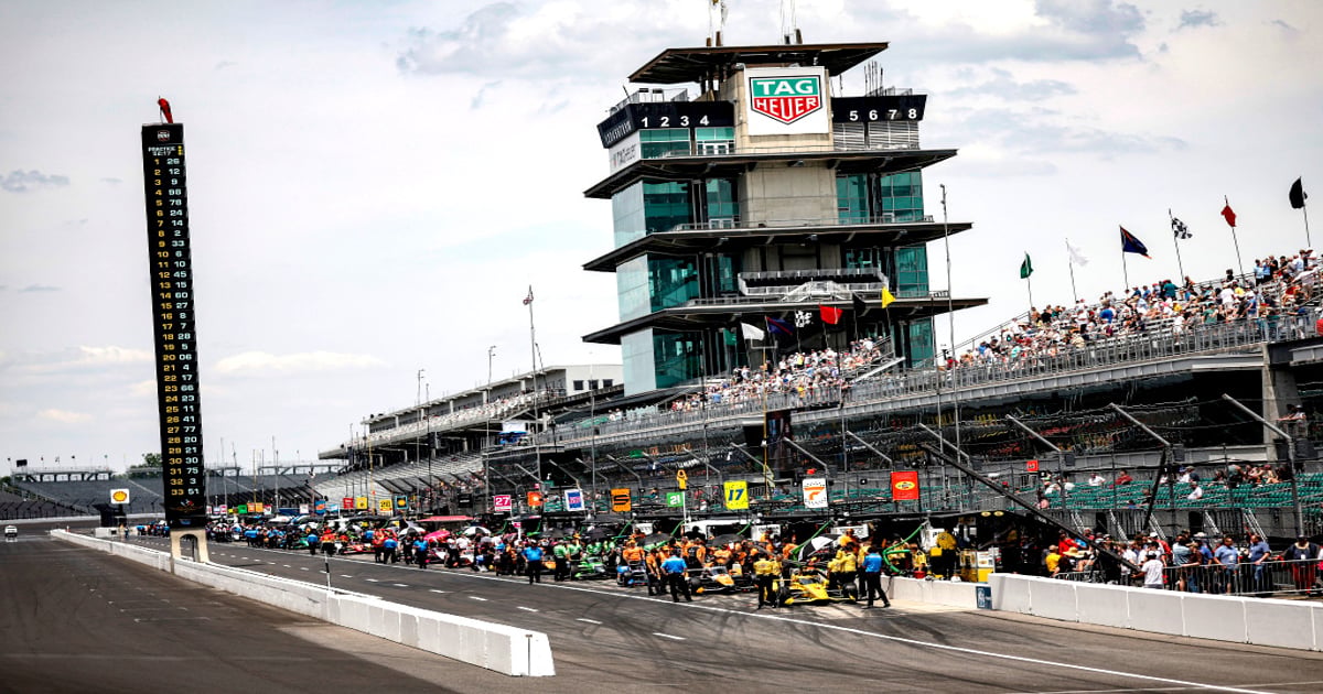 Indy 500 track drying underway, Indianapolis blackout lifted | RACER