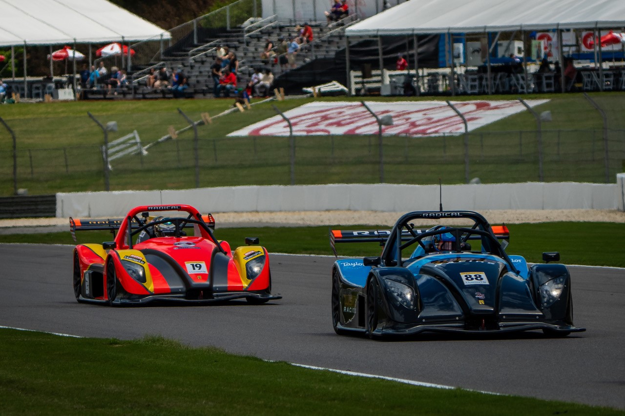 Field, Dyszelski, Cowden take Radical Cup round four wins at Barber | RACER