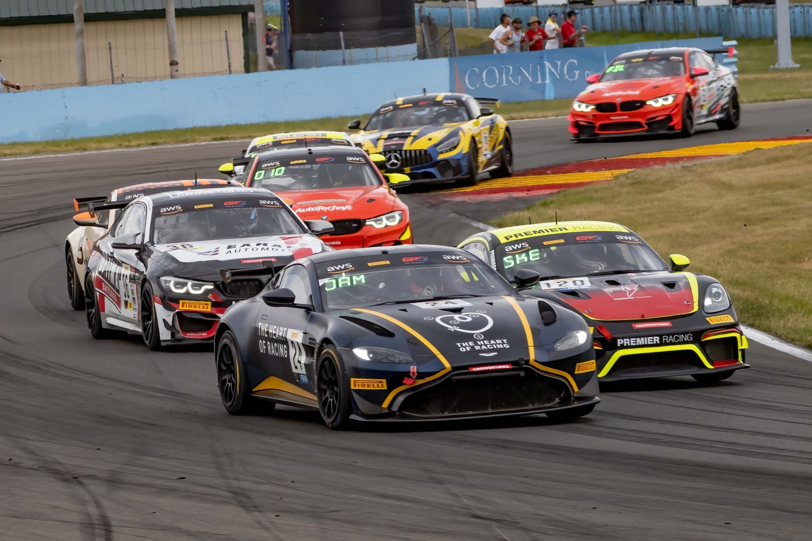 RS1, Heart of Racing, Bimmerworld take GT4 America wins at Watkins Glen ...