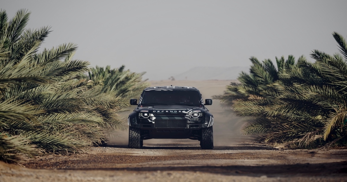 Defender Rally completes first test with D7X-R | RACER