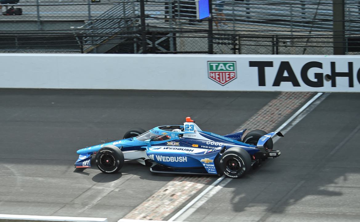 Hunter-Reay forced into backup car after Carb Day fire | RACER