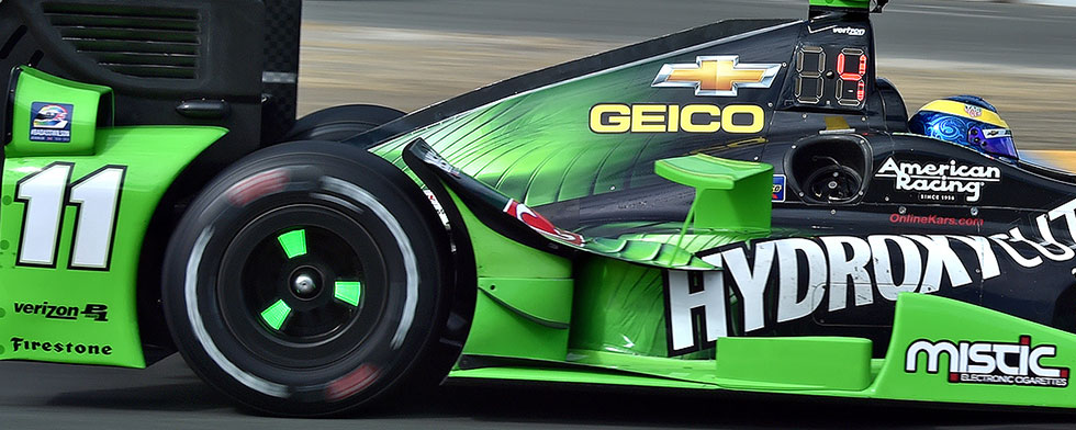 IndyCar: LED wheel display tested at Sonoma | RACER