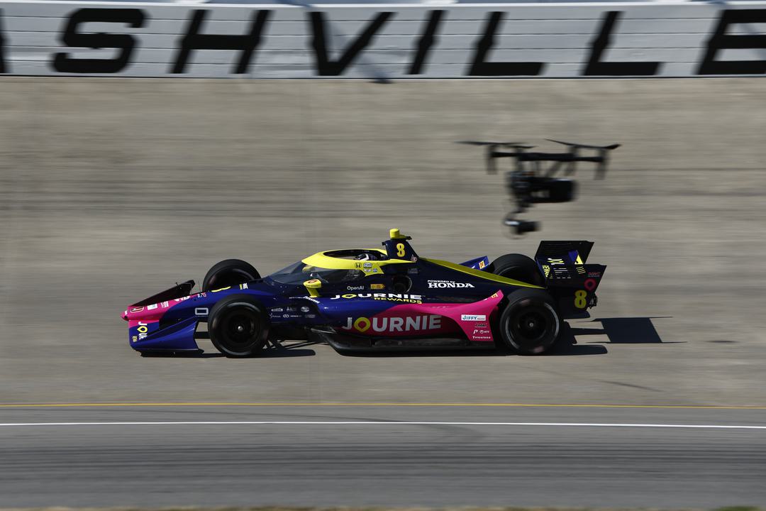 Simpson battles to career oval best at Nashville | RACER