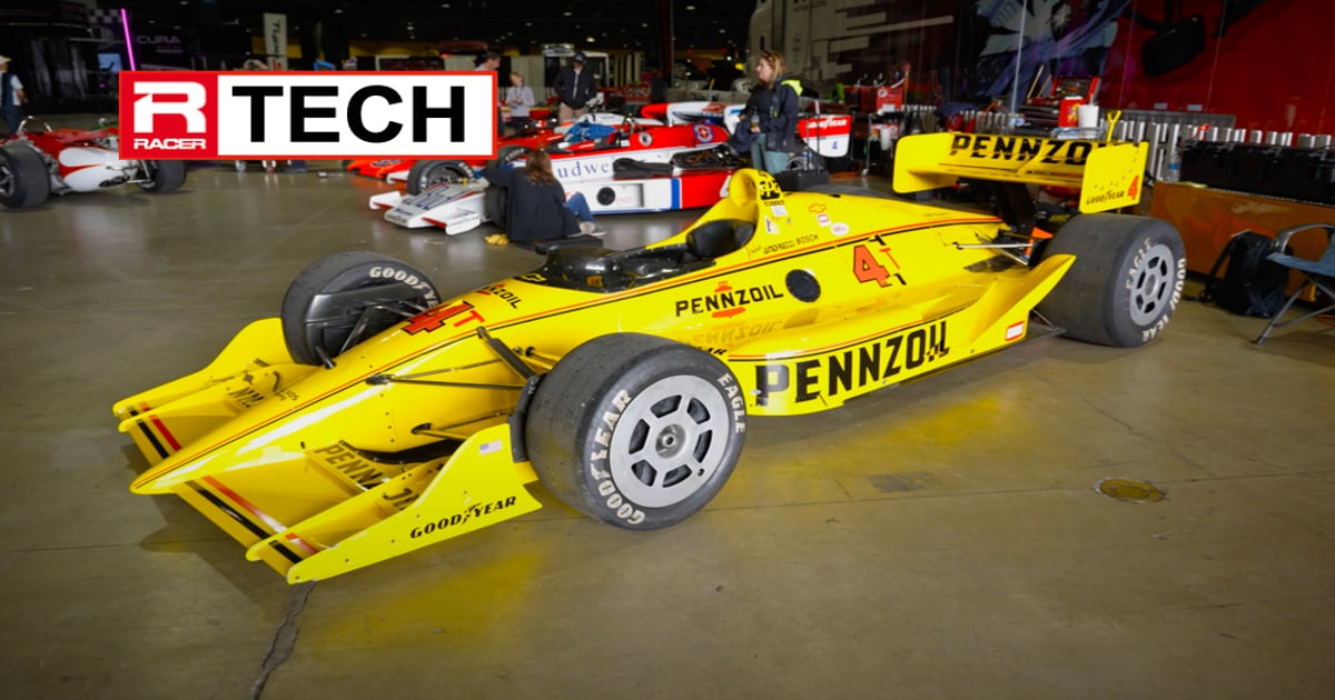Vintage IndyCar Long Beach paddock tour | RACER