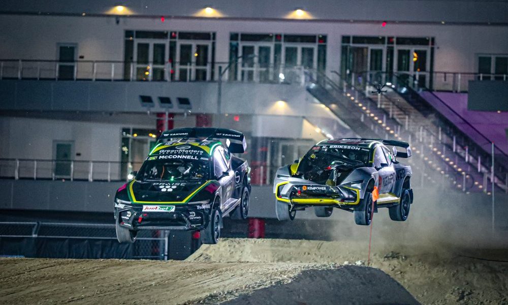 Larsson dominates Vegas finale to take second Nitrocross crown | RACER