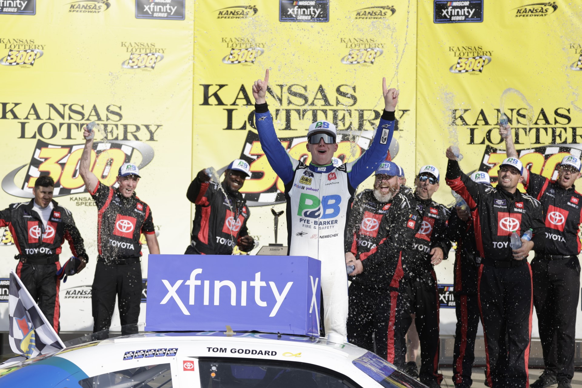 Nemechek dominates Kansas, Kligerman grabs final Xfinity playoff spot ...