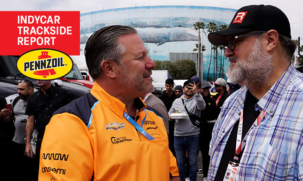 Long Beach IndyCar Walk and Talk with Zak Brown | RACER