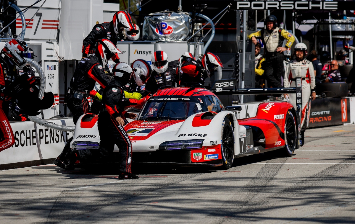 One set of tires, one win for Porsche Penske Motorsports | RACER