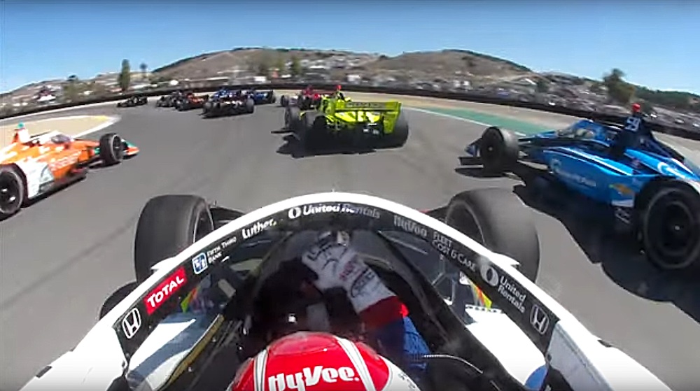 Climb aboard with IndyCar’s Golden State warriors | RACER