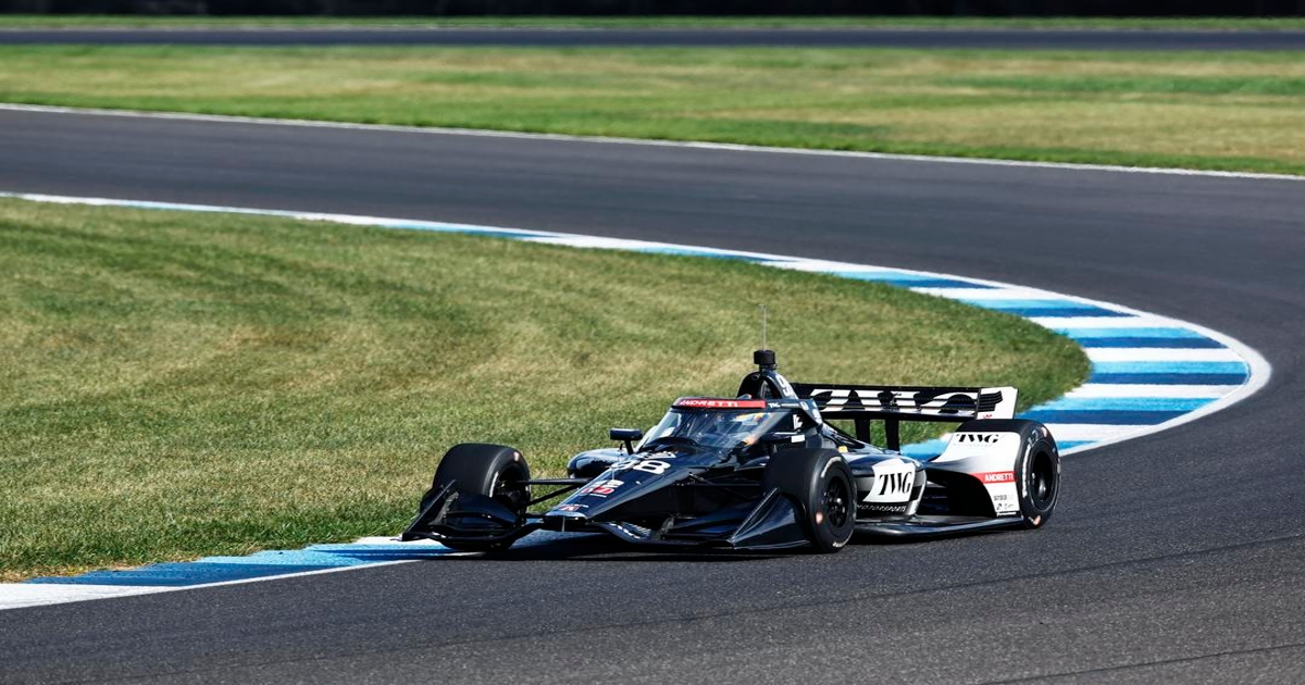 Hughes muscles his way through eye-opening first IndyCar test | RACER