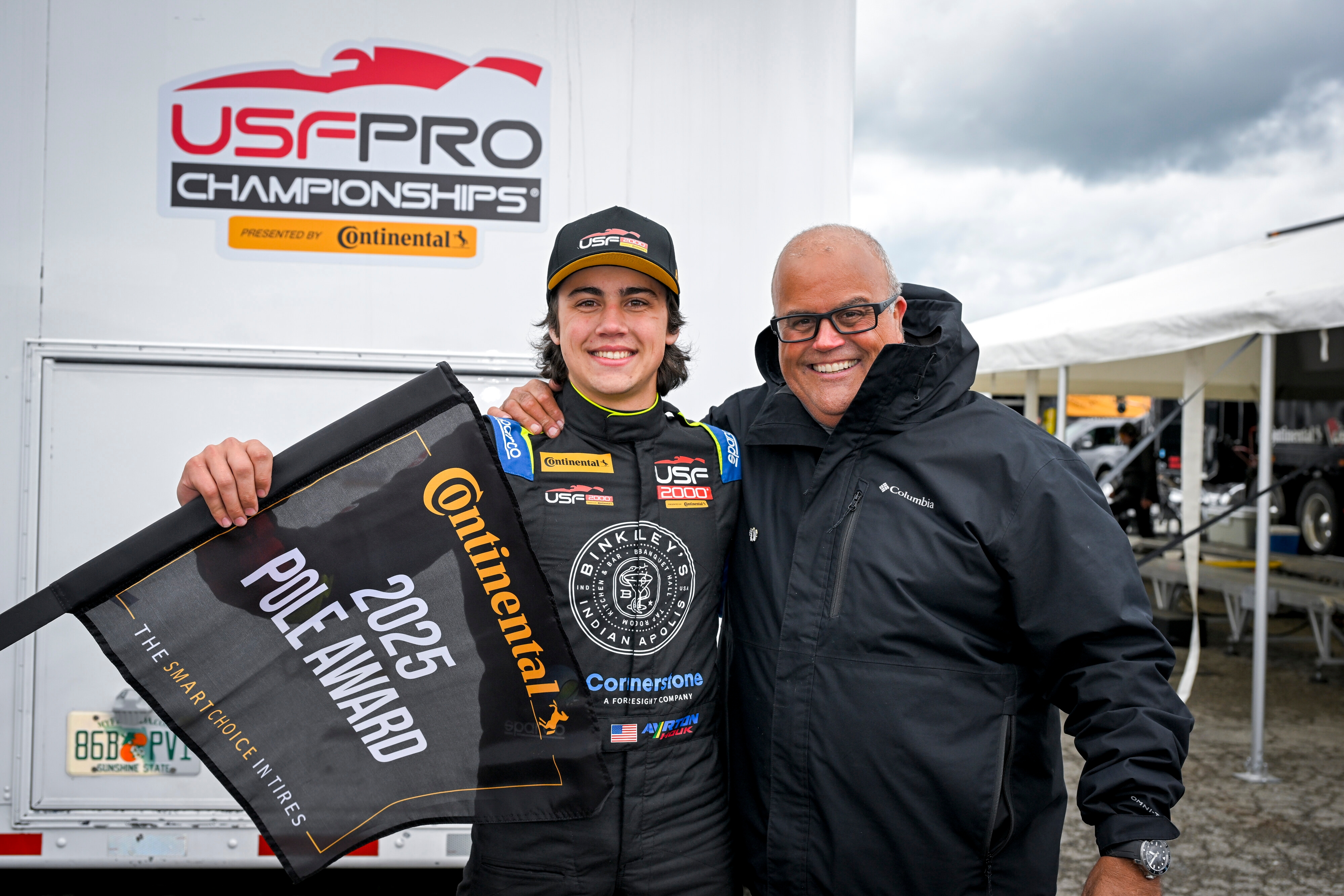 Ayrton Houk: Hometown pole | RACER