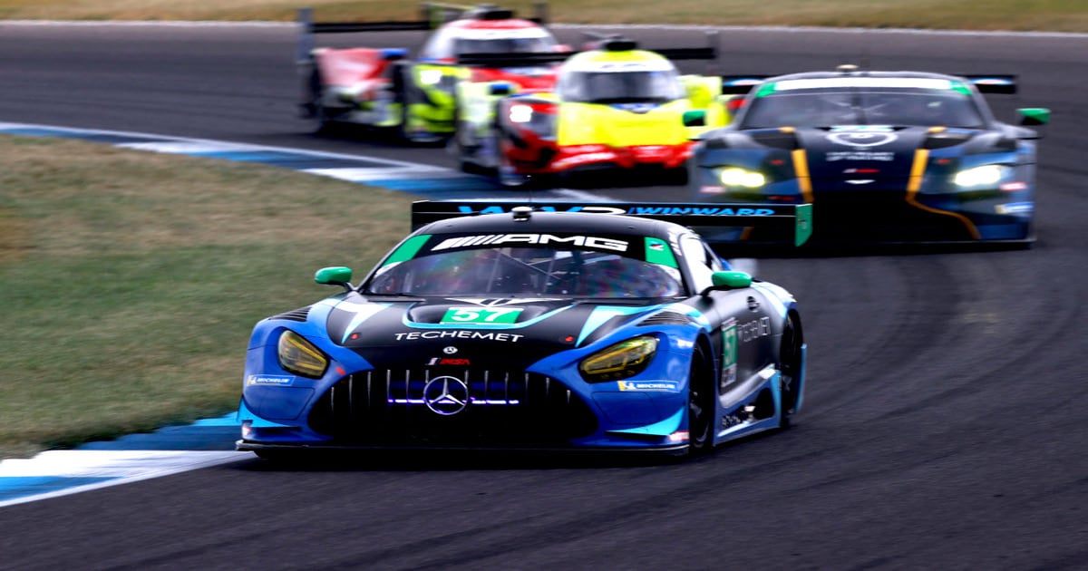 Winward Mercedes takes double GT victory at Indianapolis | RACER