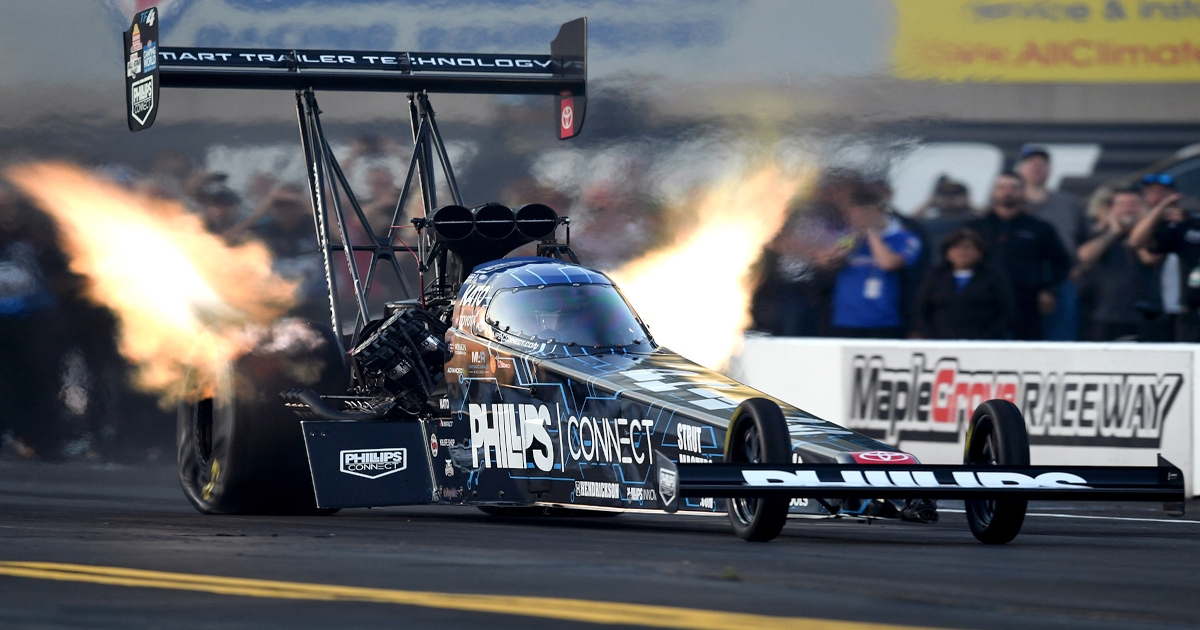 Ashley opens NHRA Countdown with early No. 1 in Reading | RACER