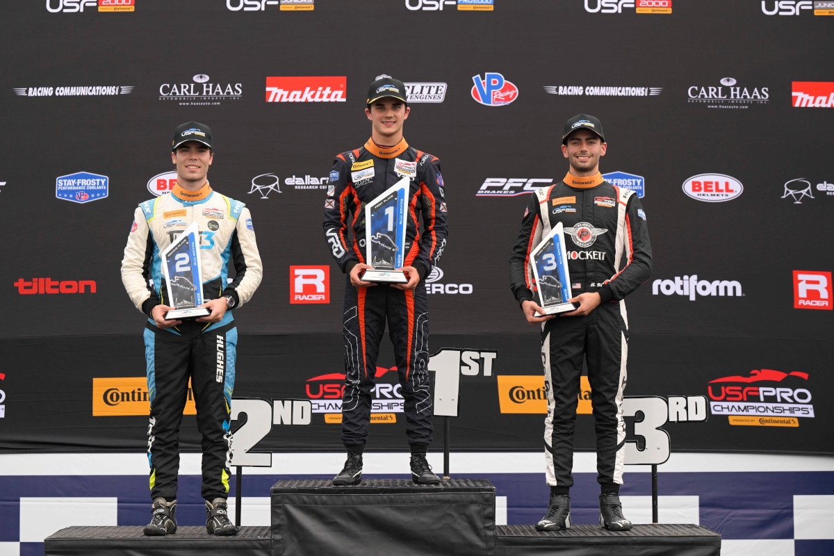Johnson wins again for VRD in USF Pro 2000 at Portland | RACER