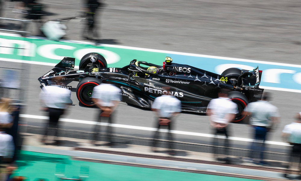 Hamilton encouraged by Mercedes updates, but wary that Red Bull can get ...