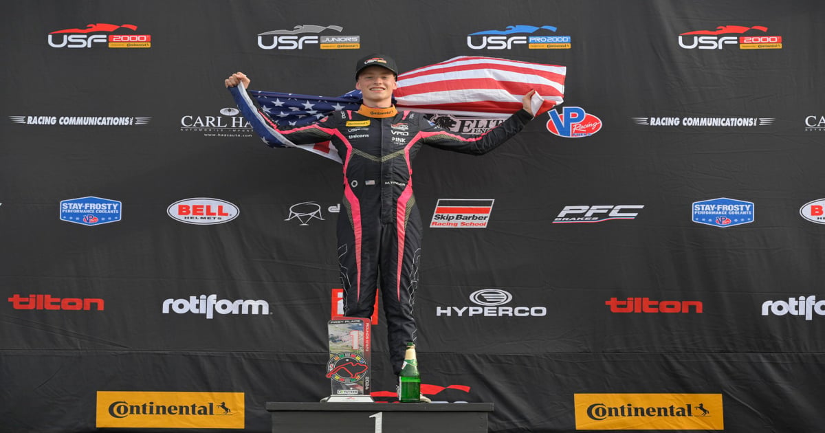Taylor does a Friday double with USF Juniors win at Mid-Ohio | RACER