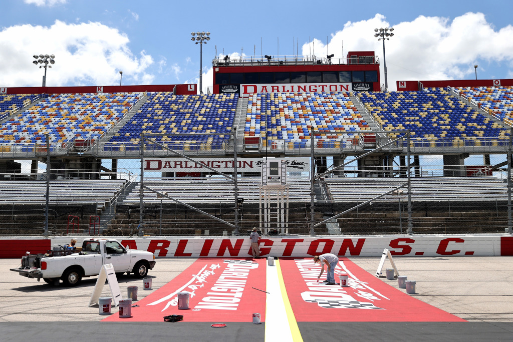 Darlington track patch surfaces as an issue for drivers | RACER