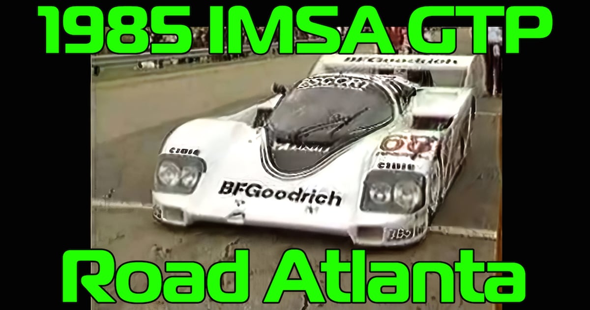 RETRO: 1985 IMSA GTP at Road Atlanta | RACER