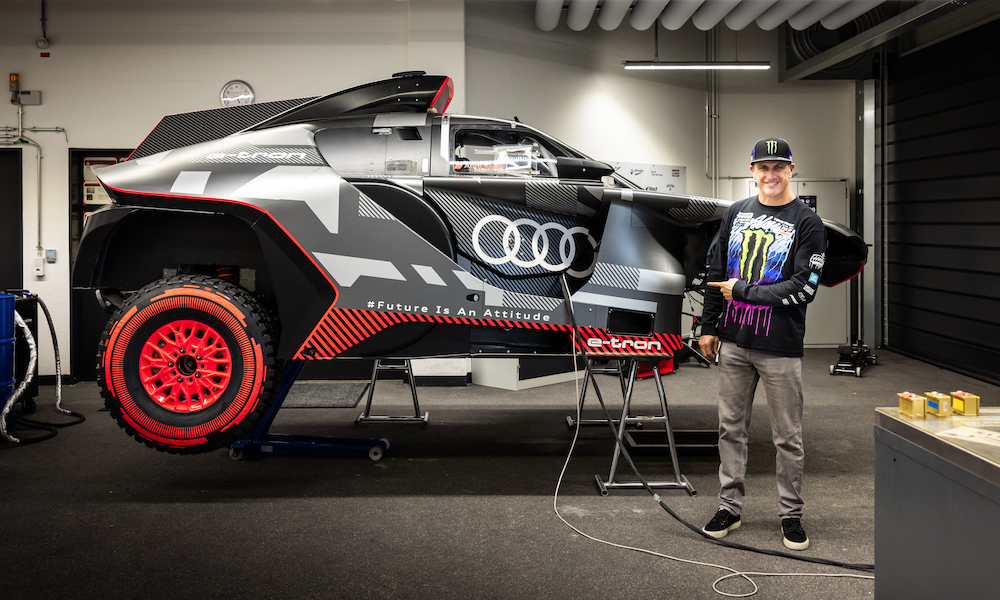 INTERVIEW: Ken Block goes electric with Audi | RACER