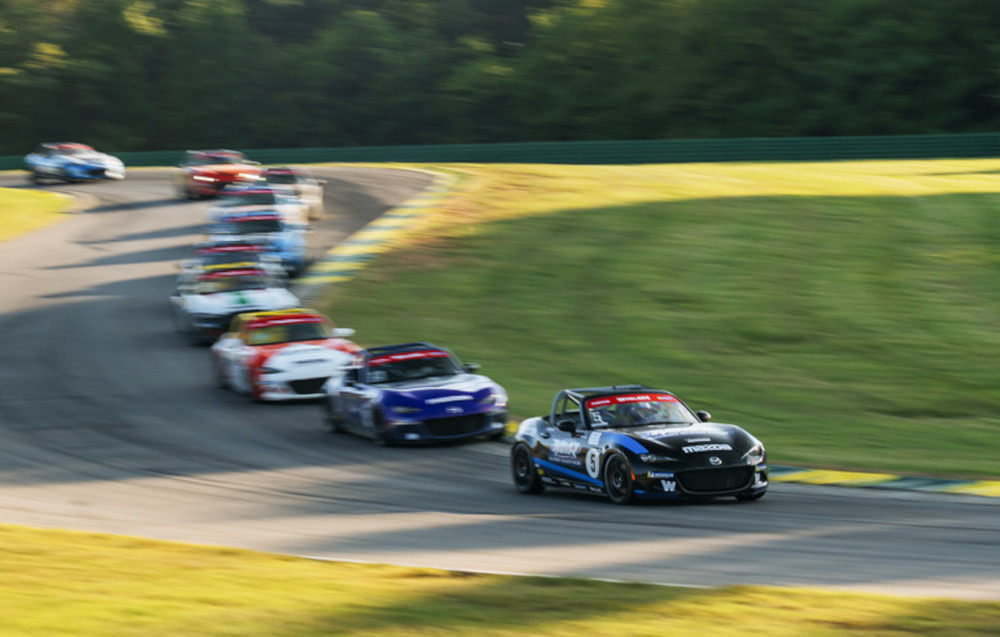 Fletcher makes epic comeback to win MX-5 Cup at VIR | RACER
