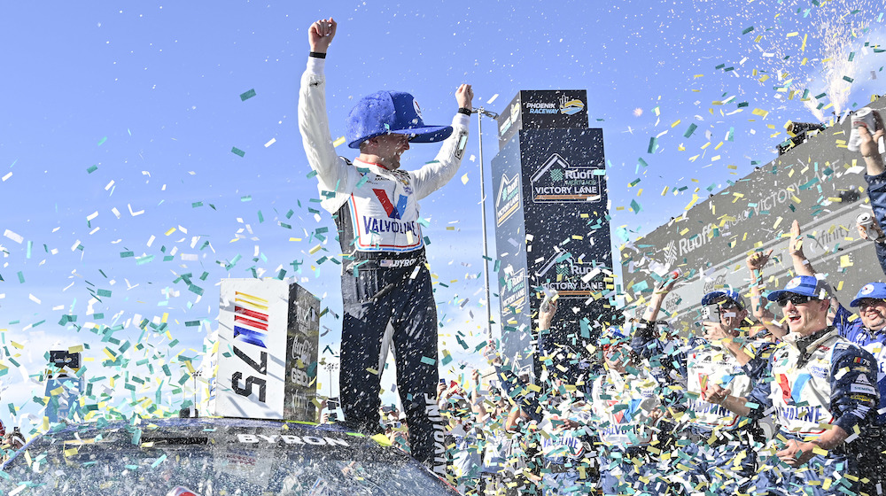 Byron heading up a new trend: the NOGGIN Boss look | RACER