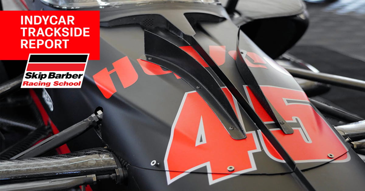 IndyCar’s new rain vanes debut in Alabama | RACER