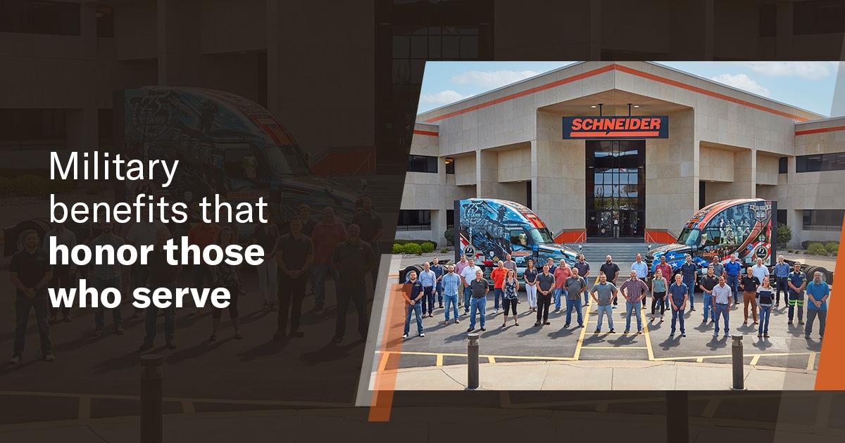 Military benefits program | Schneider