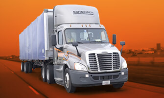 Dedicated truck driving jobs | Schneider