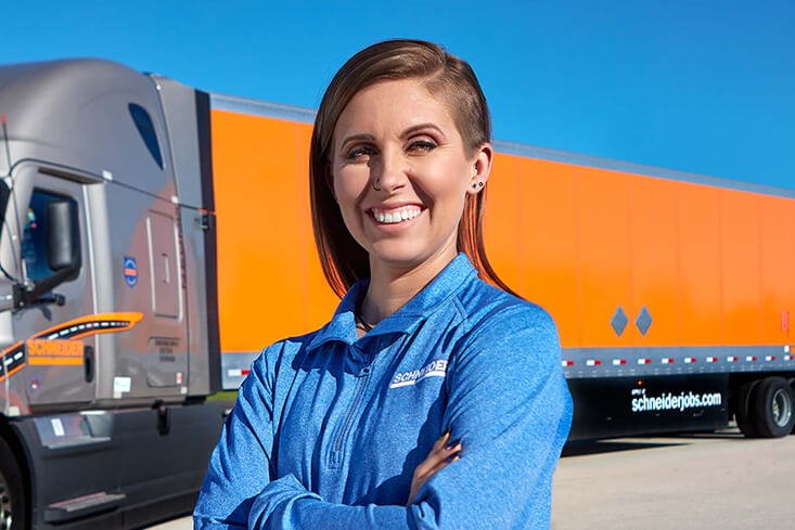 Dry van truckload trucking jobs | Schneider