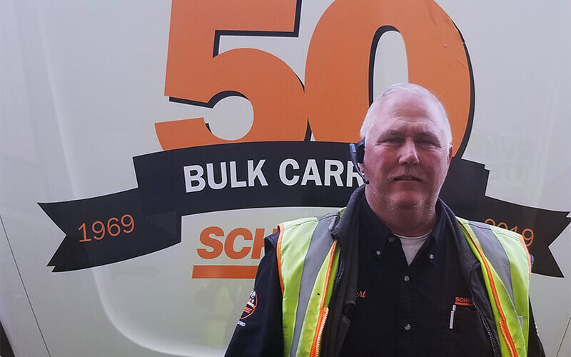 Schneider Bulk celebrates 50 years, recognizes top Tanker drivers