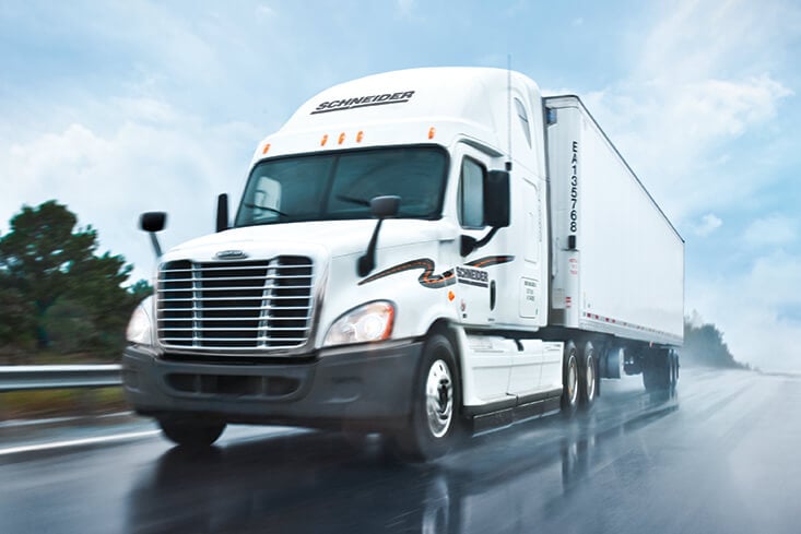 Dedicated truck driving jobs | Schneider