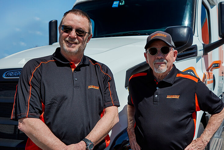 Dry van trucking jobs | Schneider