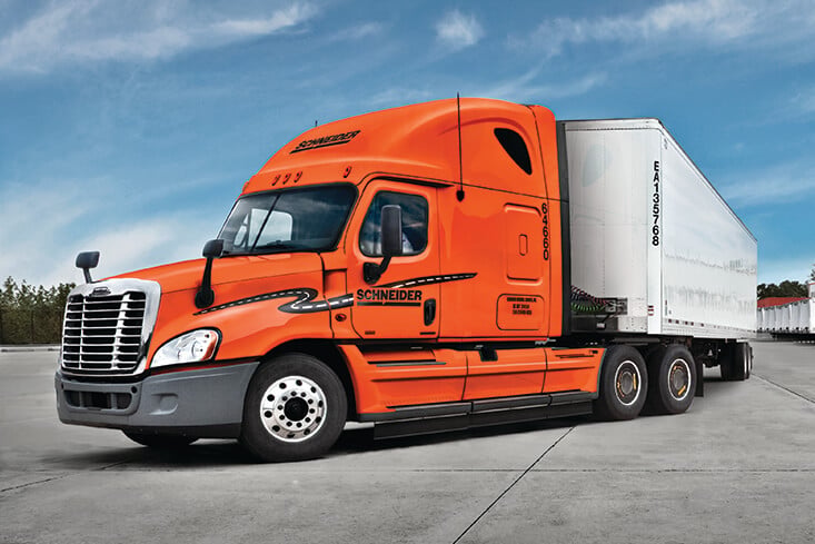 Dedicated truck driving jobs | Schneider