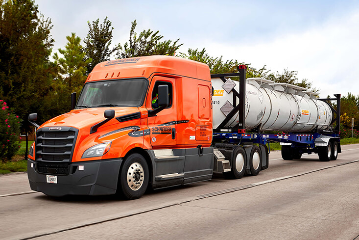 Tanker truck driving jobs | Schneider