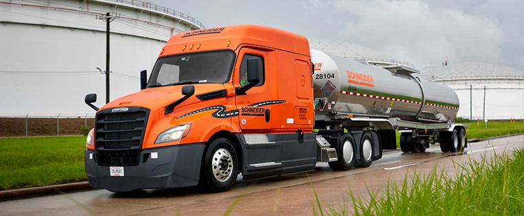 Tanker truck driving jobs | Schneider
