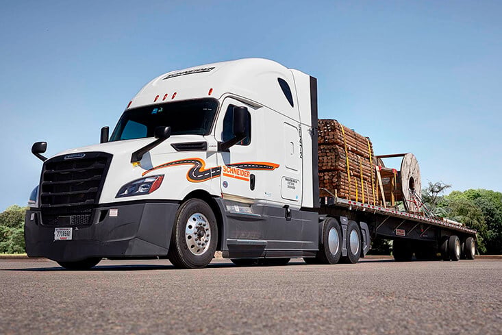 Dedicated truck driving jobs | Schneider