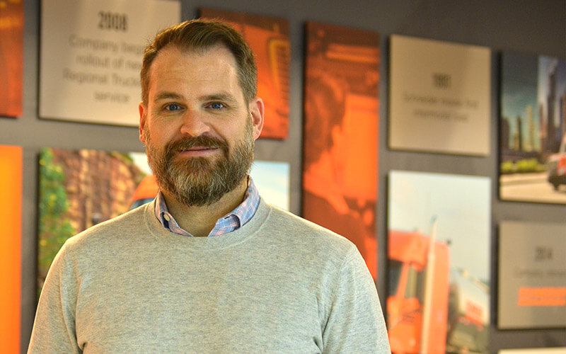 Jeff Hujet: From truck driver to intern to full-time associate