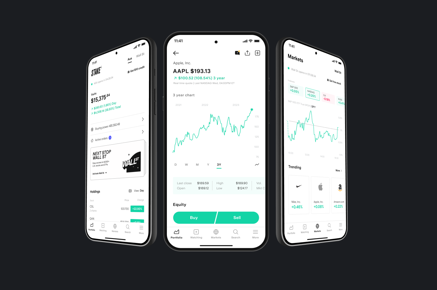 Stake app redesign | Trade ASX and Wall St shares on Stake | Stake
