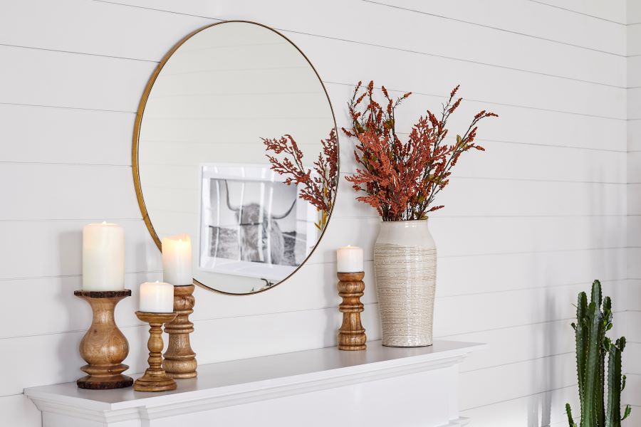 Fall Mantel Decorating Ideas - Bed Bath & Beyond