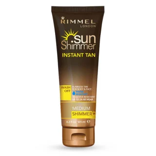 SunShimmer Instant Tan Shimmer Water Resistant | Rimmel London UK ...