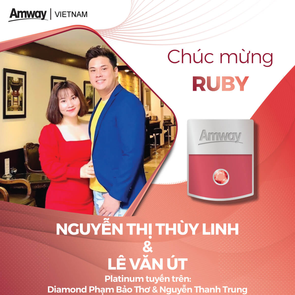 AmwayNow | Danh Hiệu Ruby Tháng 1/2021 | Amway Việt Nam
